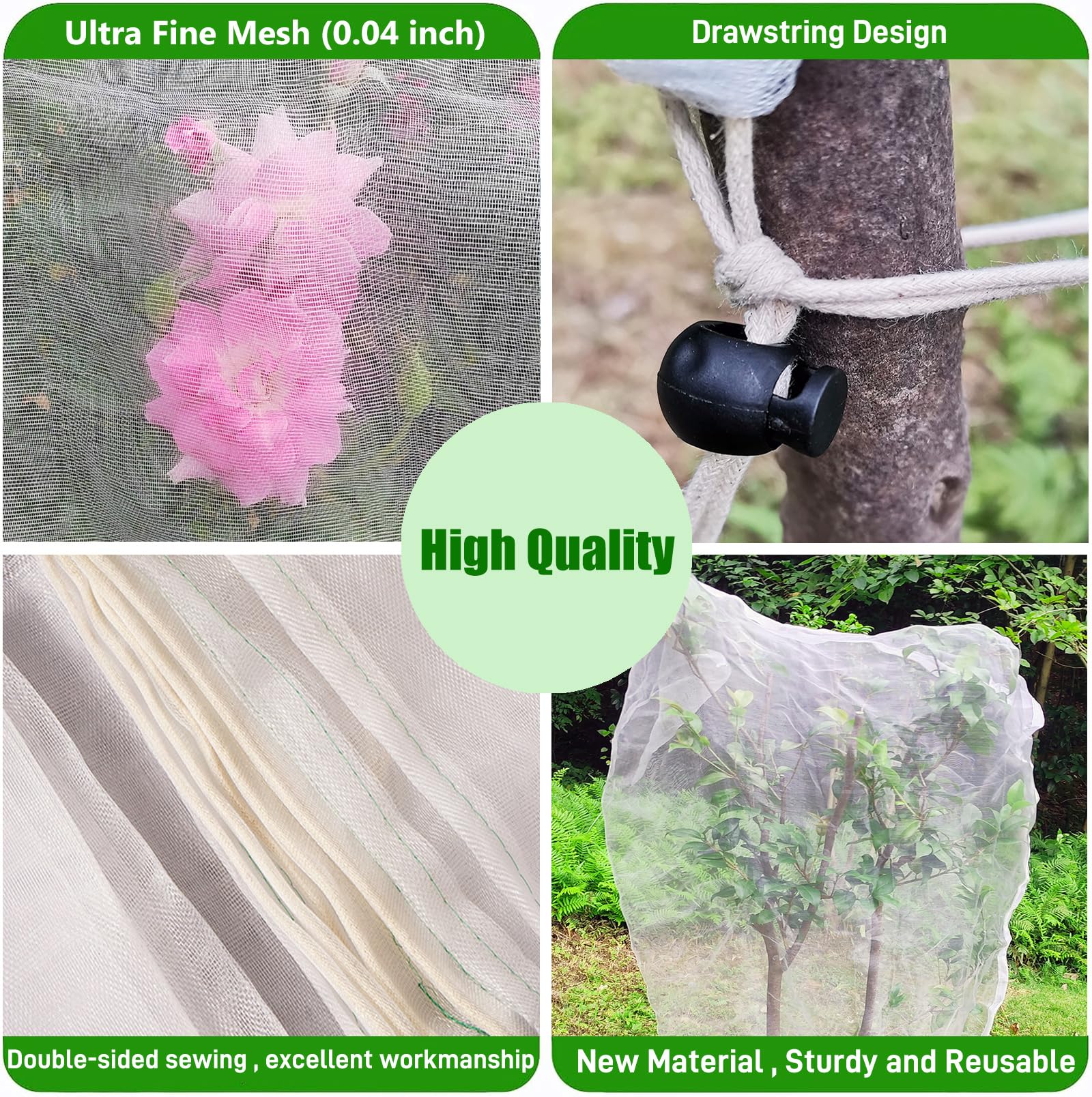 Blueberry Plant Netting Amazon.com : Blueberry Bush Netting Cover, 4