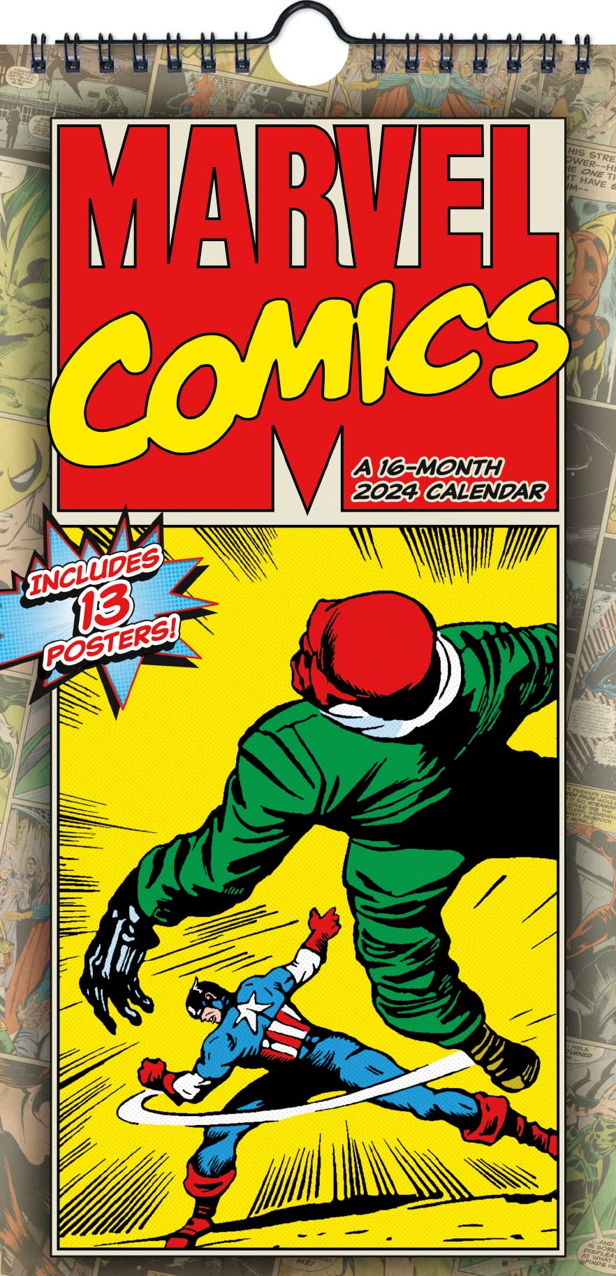 2024 Marvel Comics Mini Poster Calendar: Trends International ...