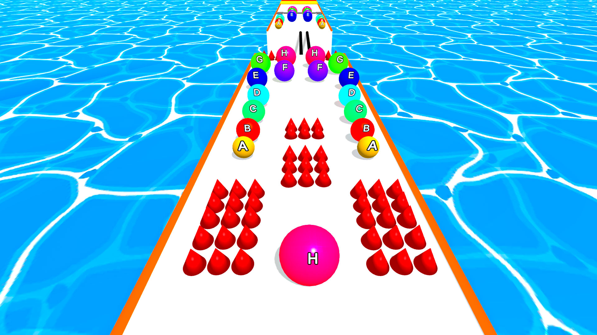 AZ Run 2048: ABC Alphabet Ball Rush Merge Master Runner Game - App on ...