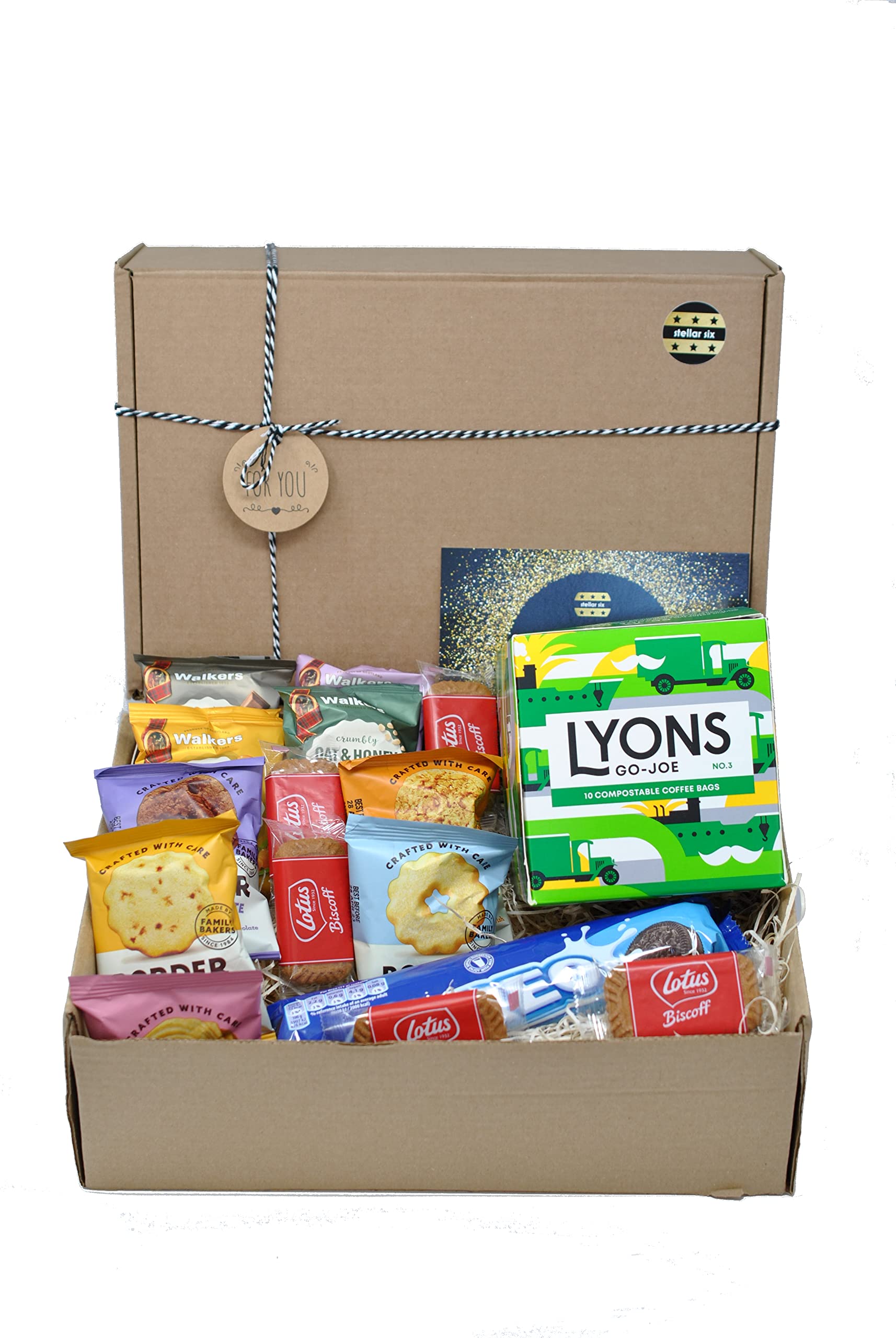 Buy Lyons Coffee Brew Bags Gift Set with Oreo Original Biscuits, Border ...