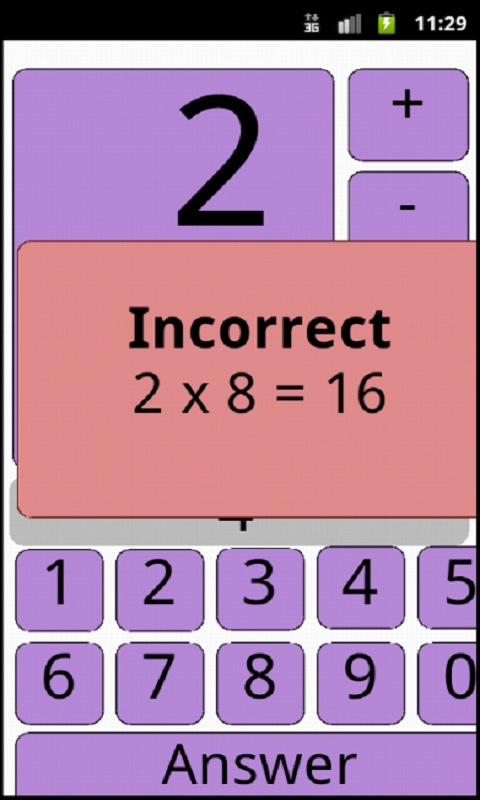 Math Flash Cards - App on Amazon Appstore