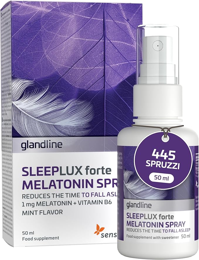 Melatonina spray SleepLux Forte(50 ml) | 1 mg di naturale melatonina ...