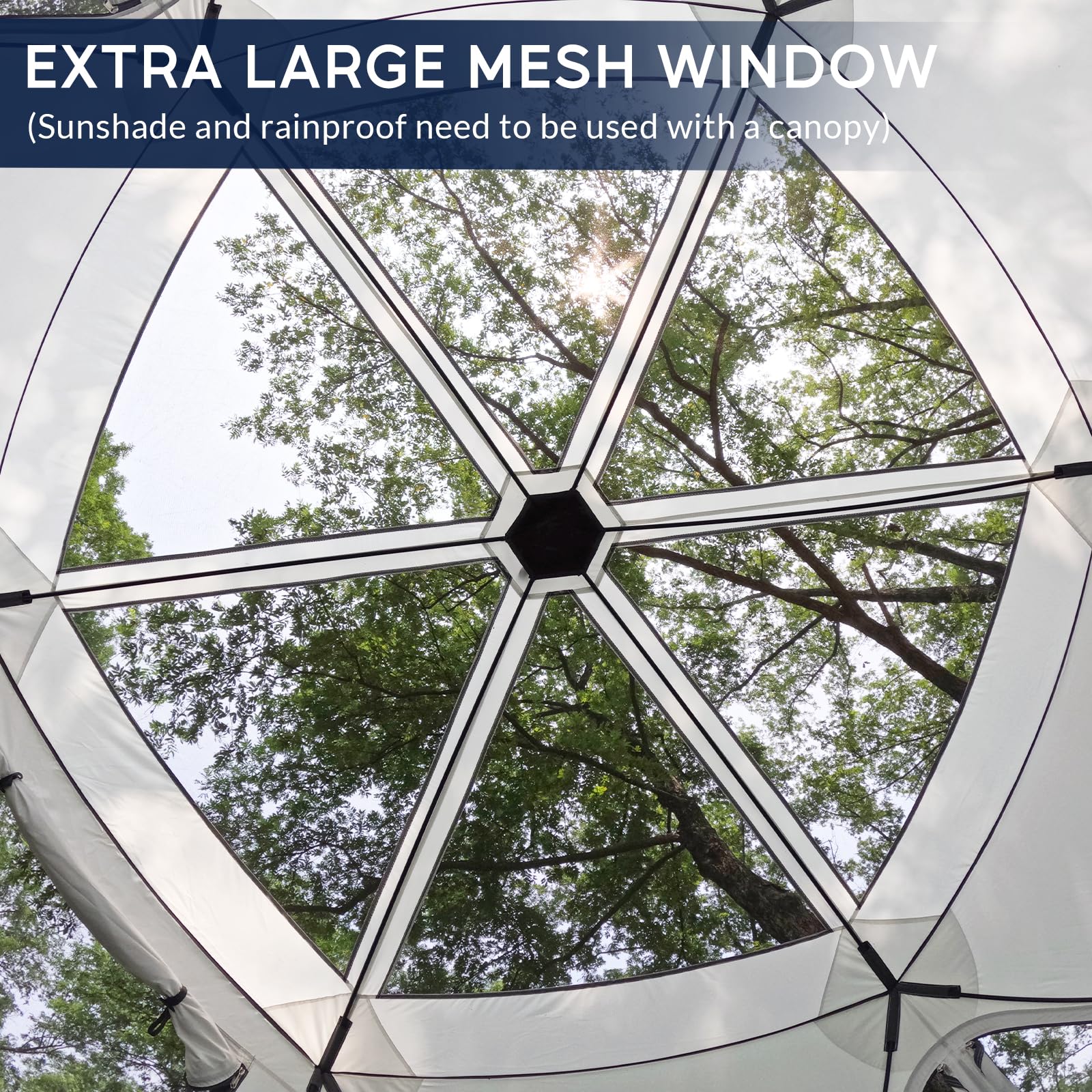 Snapklik.com : XL Camping Tent 4/6 Person