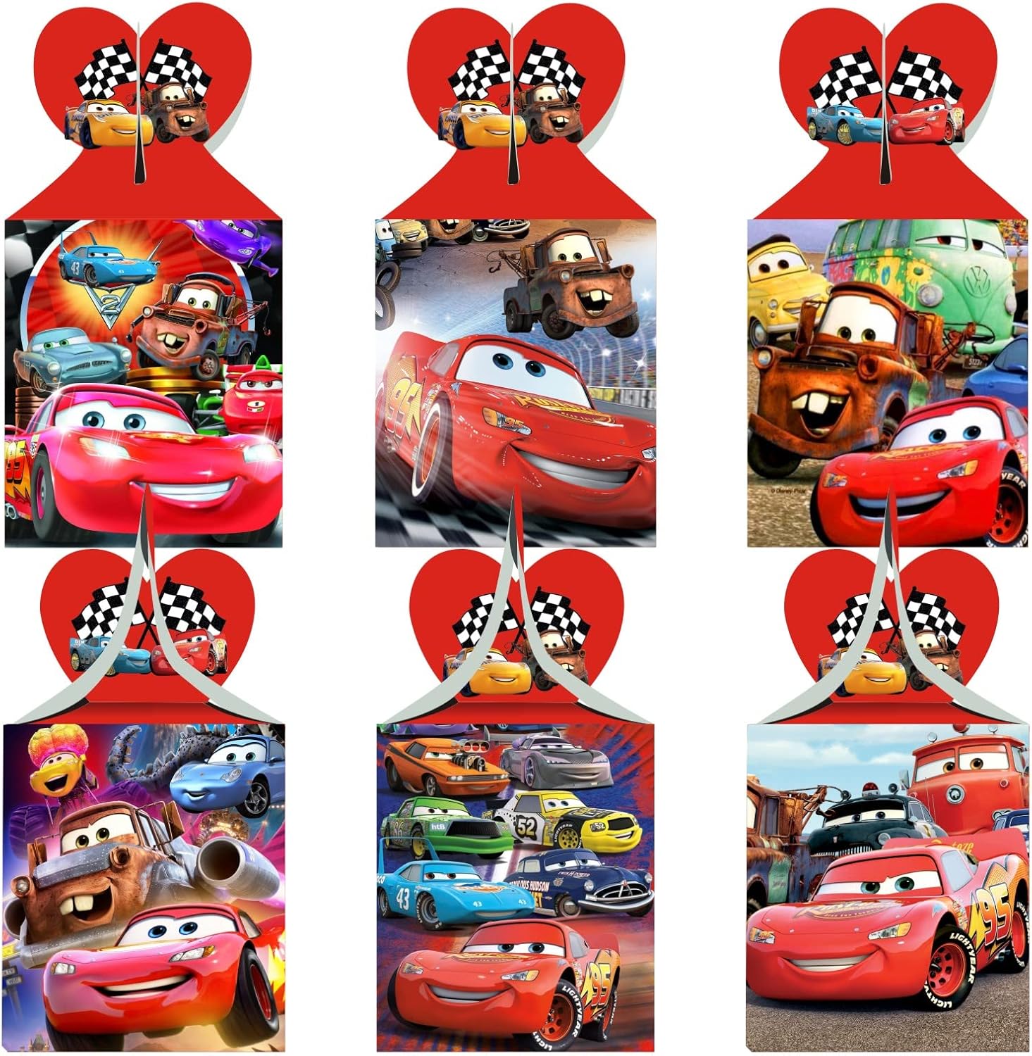 Amazon.com: ARHAVI 12Pcs Race Cars Gift Boxes Goodie Boxes for Cars ...