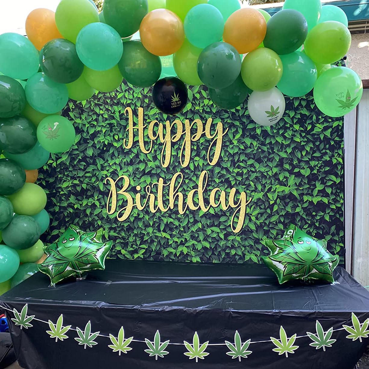 Color Green Birthday Party