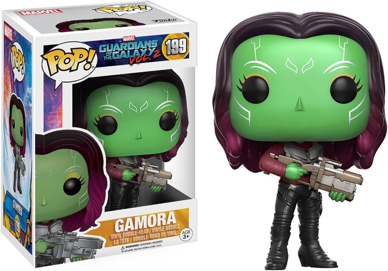 Amazon.com: Funko POP Movies: Guardians of The Galaxy 2 Gamora Toy ...