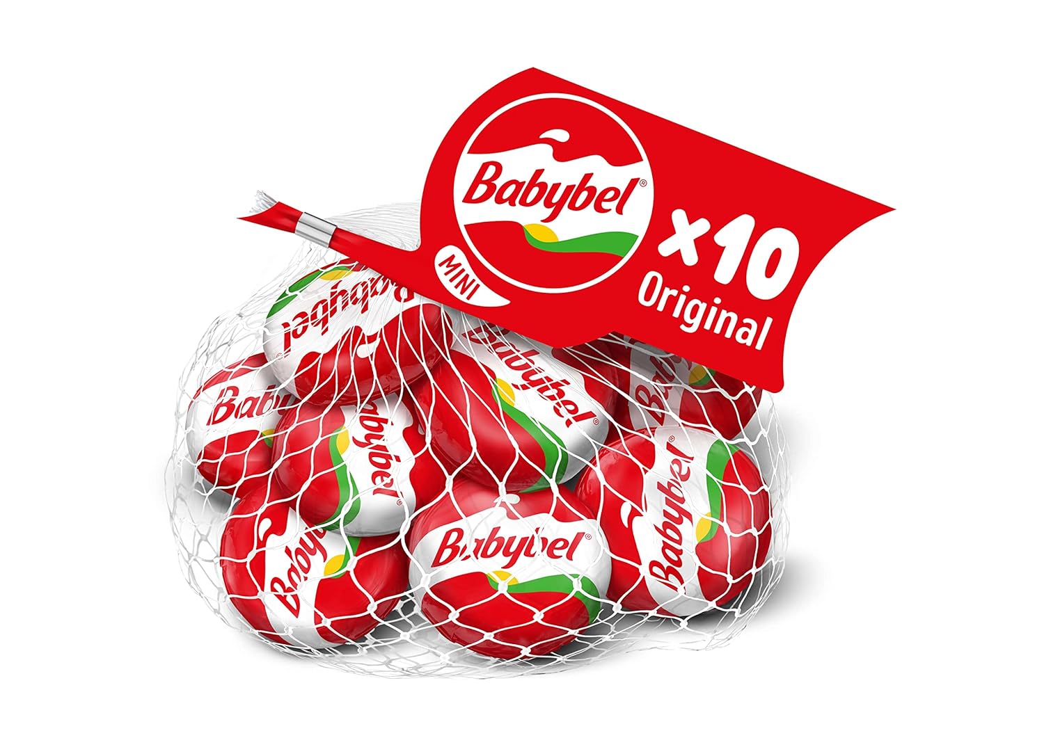 Amazon.com: Mini Babybel Original Snack Cheese 10 Pack (7.5 oz ...