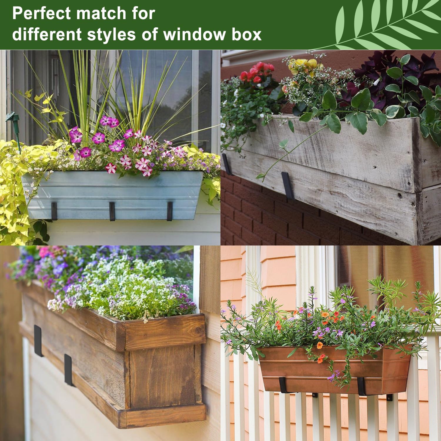 Window Planter Box Brackets