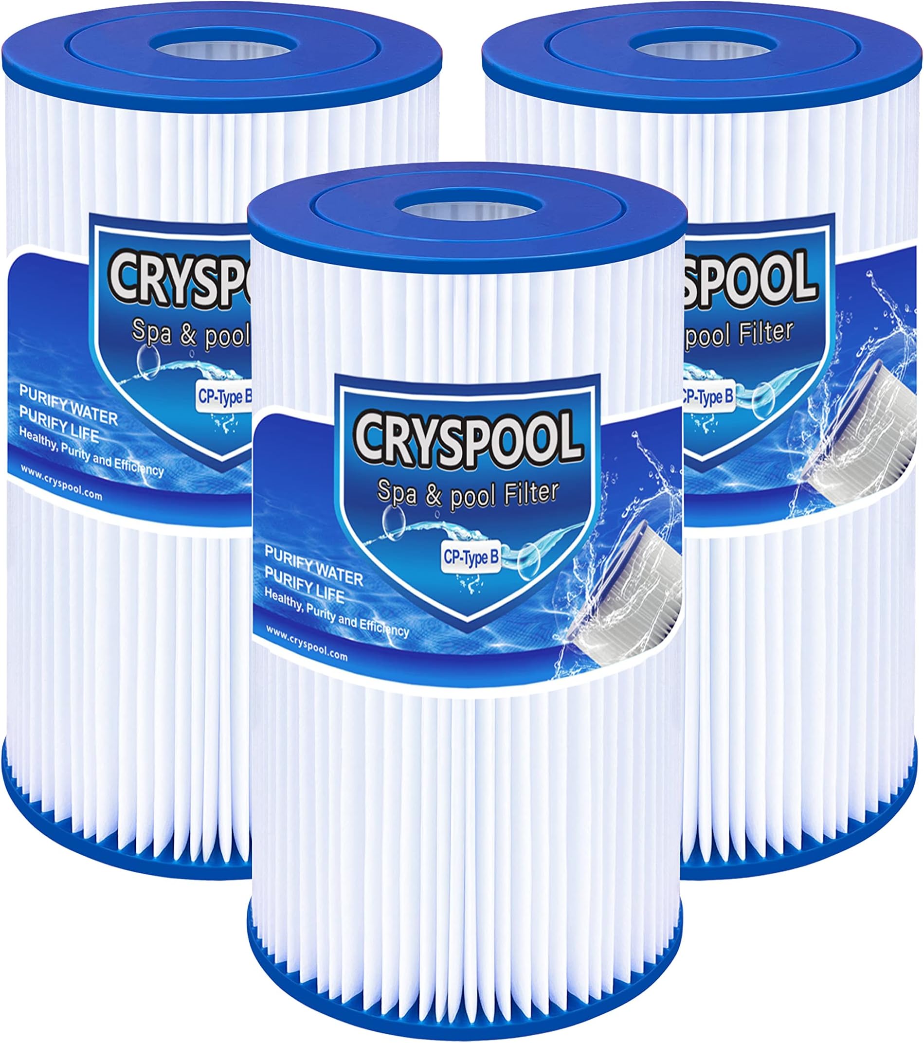 Amazon.com : AQUALTRA Pool Filter B Replaces Intex 29005E Easy Set ...