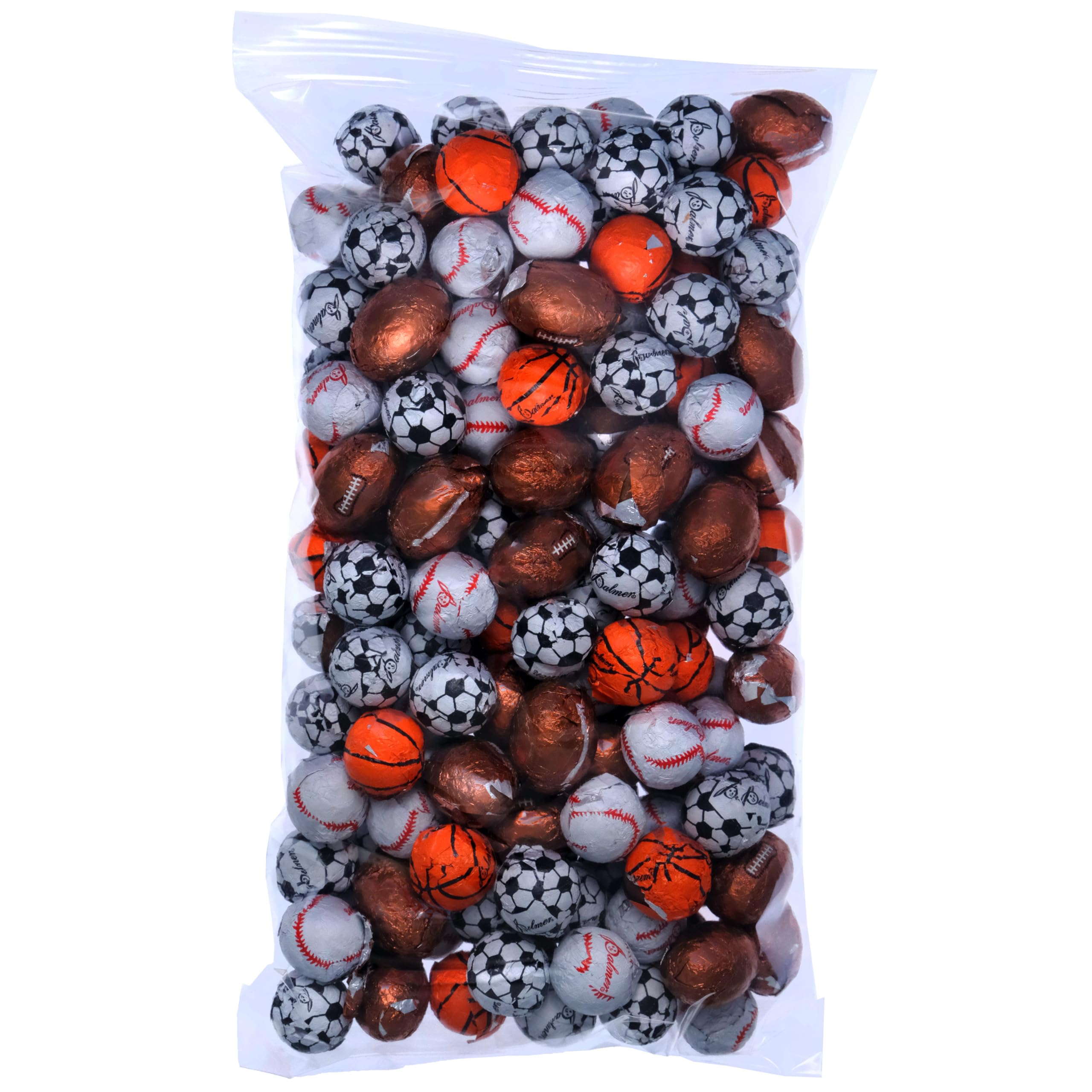 Snapklik.com : Sport Balls Chocolate Candy - Foil Wrapped Chocolates ...