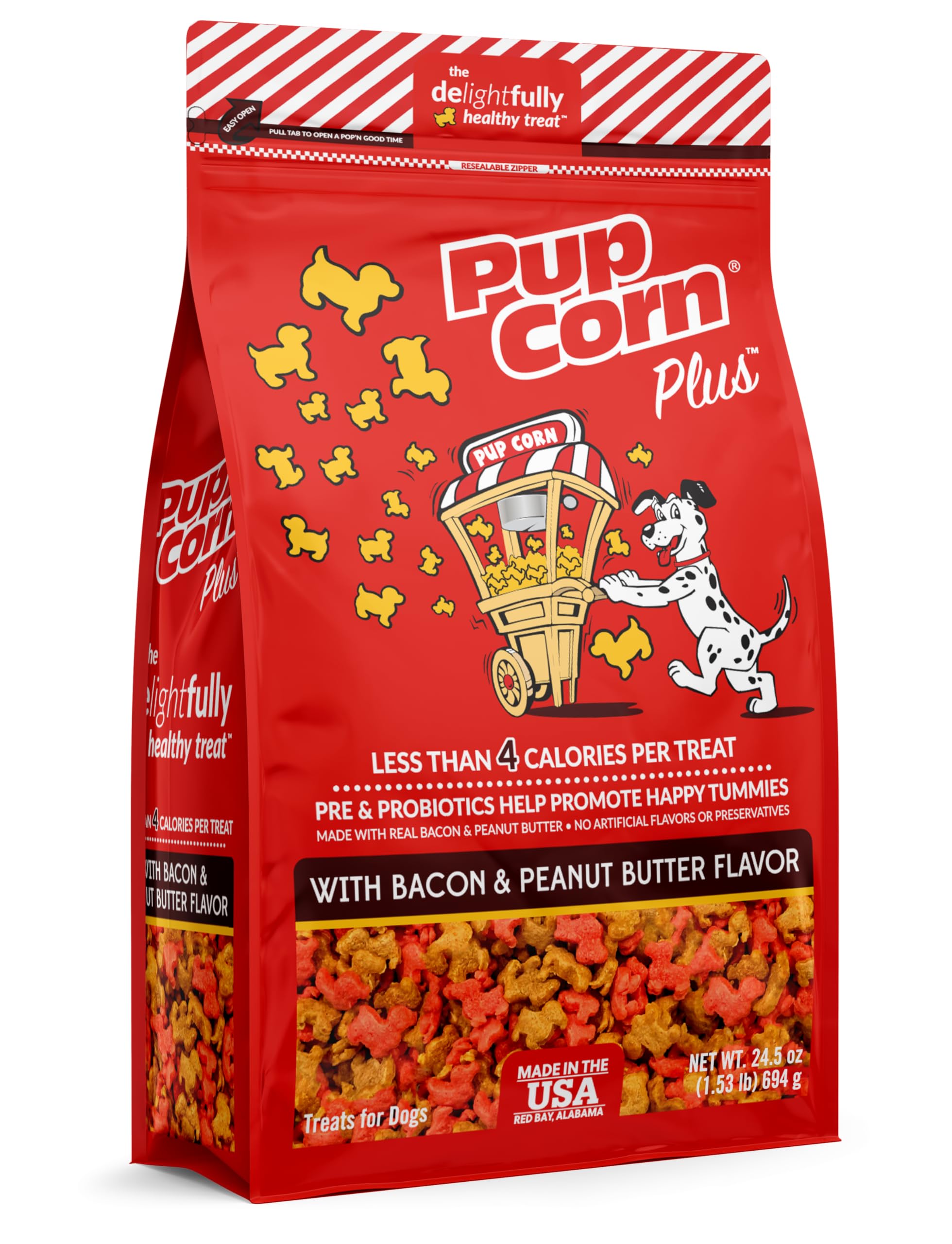 Amazon.com: Pup Corn Plus - Puffed Dog Treats with Prebiotics and ...