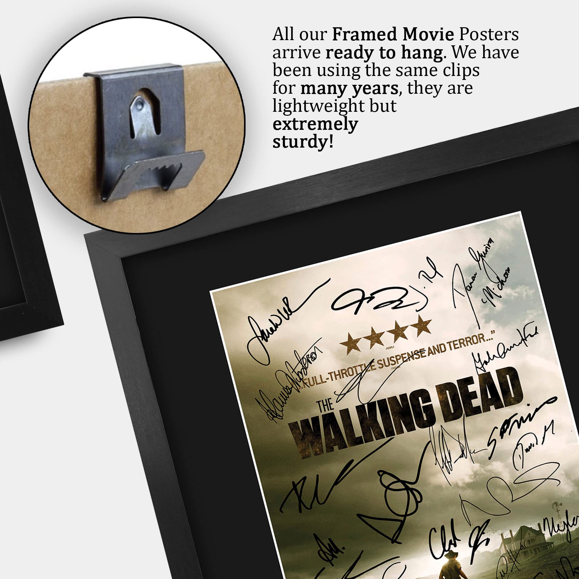 The Walking Dead Framed Poster