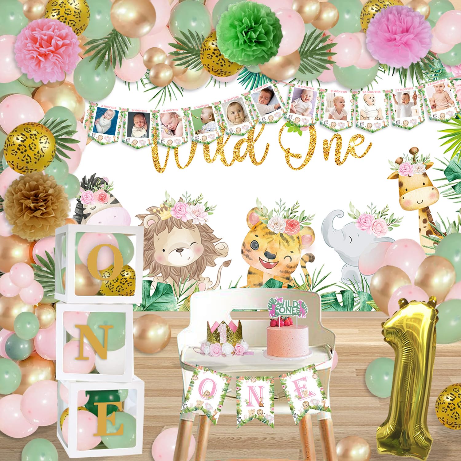 Jungle Theme Party For Girls Kara's Party Ideas Modern Jungle Birthday