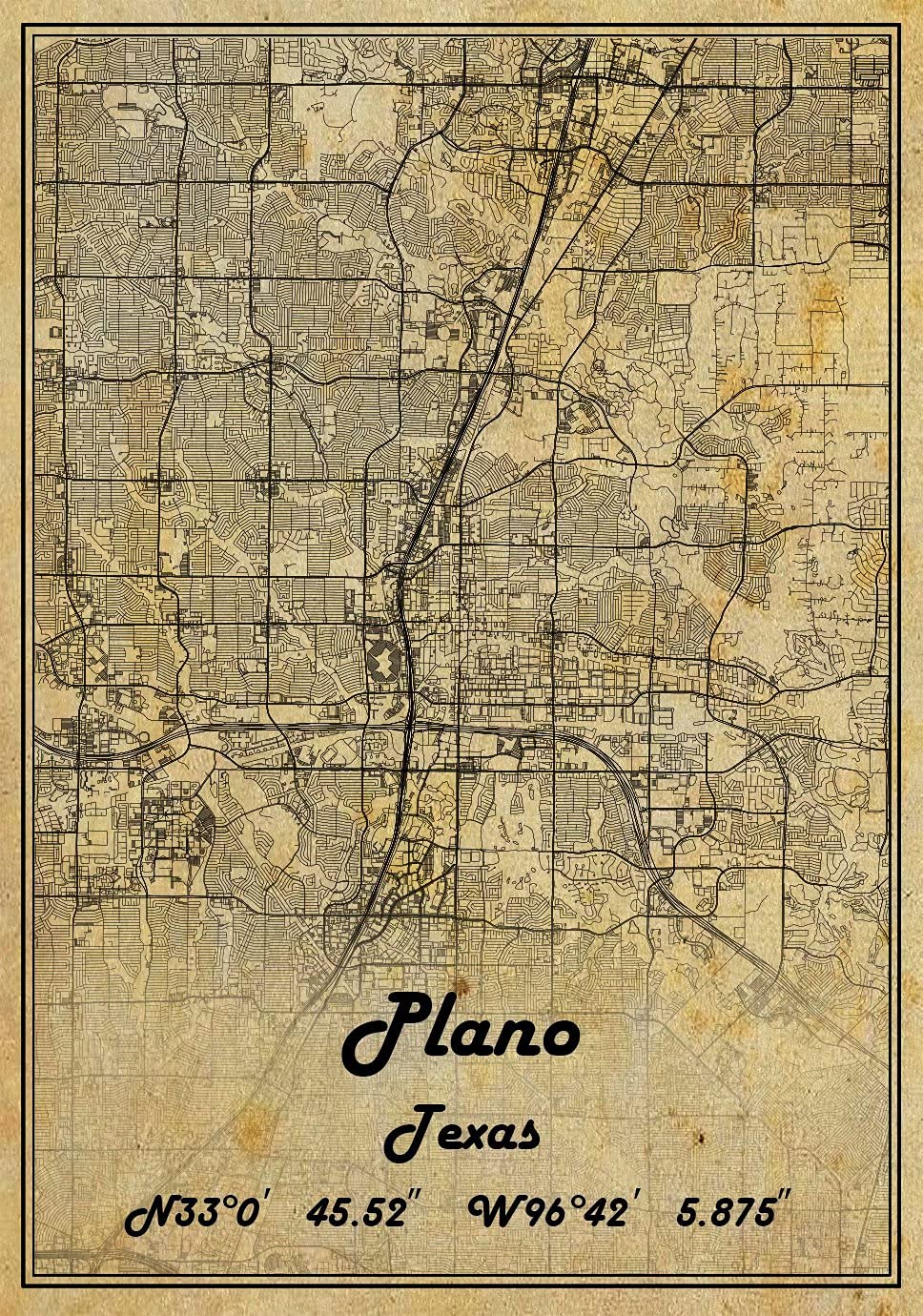 Road Map Of Plano Texas Plano, TX Map & Directions MapQuest