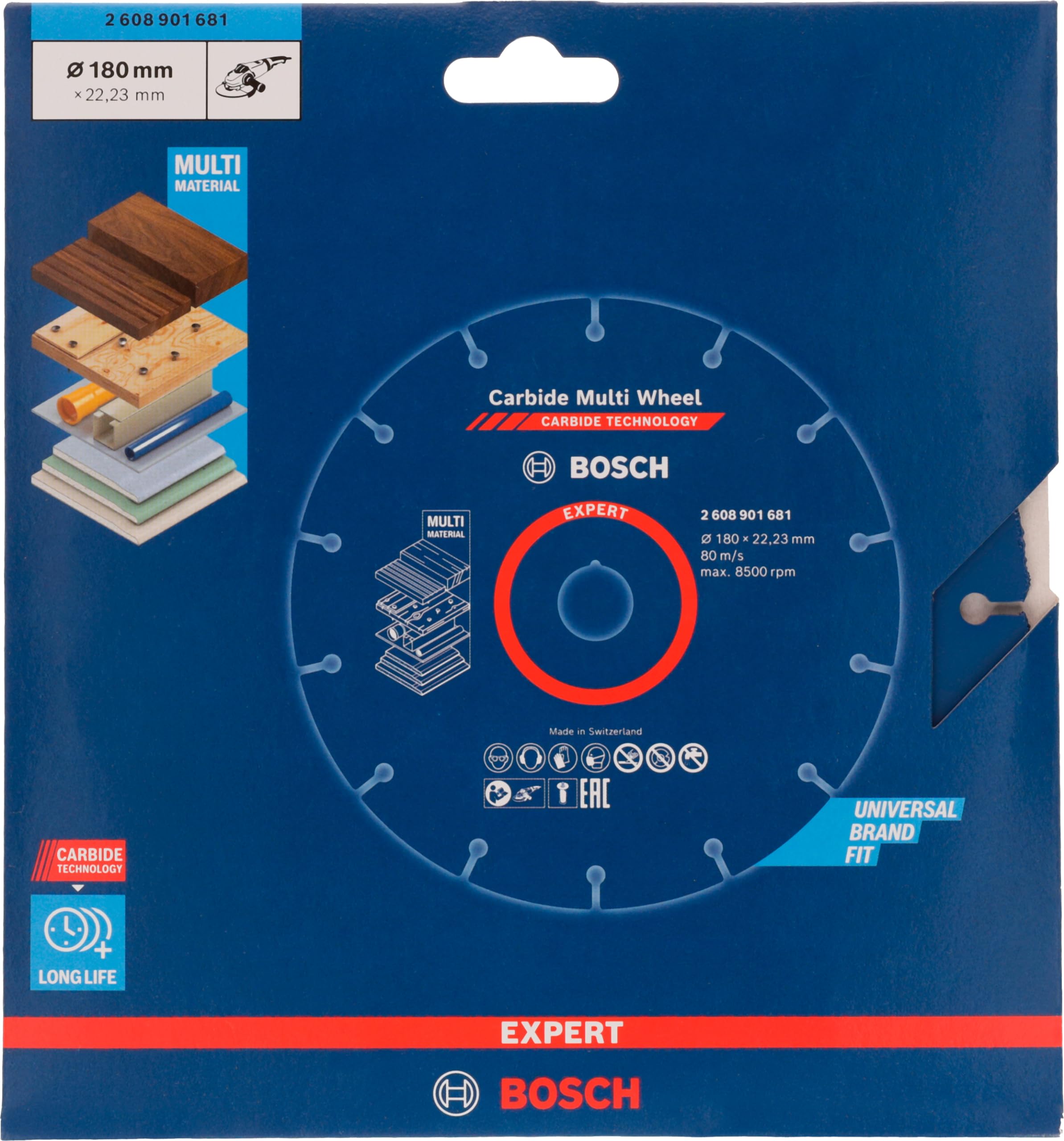 BOSCH 2608901193 Expert Carbide Multi Wheel X-LOCK Bosch Expert Carbide ...