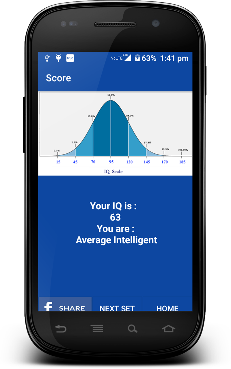 IQ Test - App on Amazon Appstore