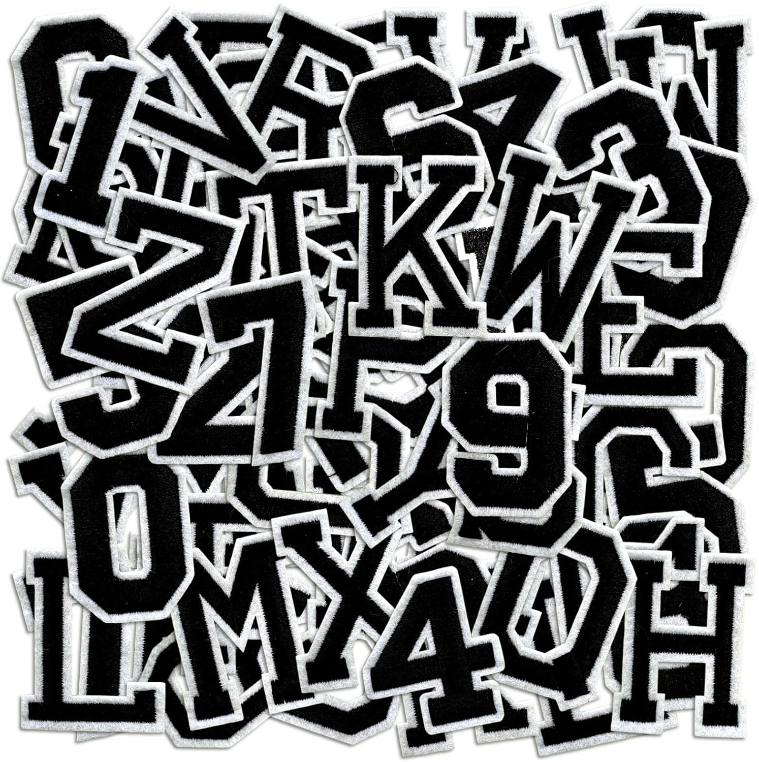 Letter and Number Iron On Patches, A-Z Alphabet and Botswana | Ubuy