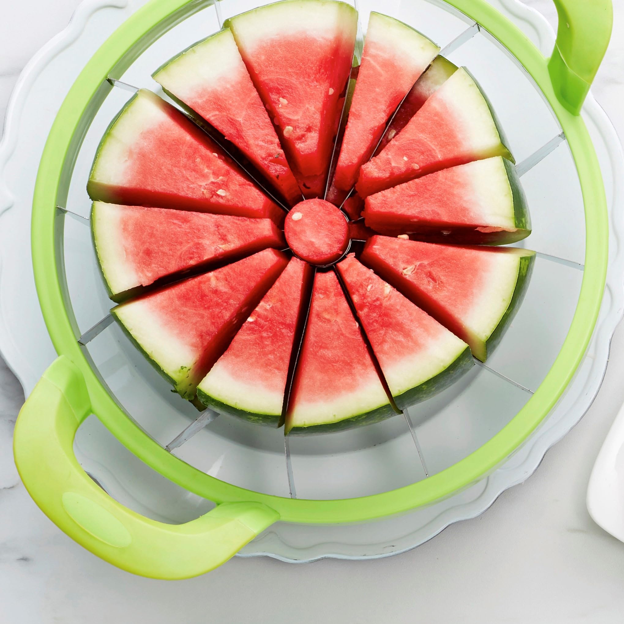 Amazon.com | viovia Extra Large Watermelon Slicer, Stainless Steel ...