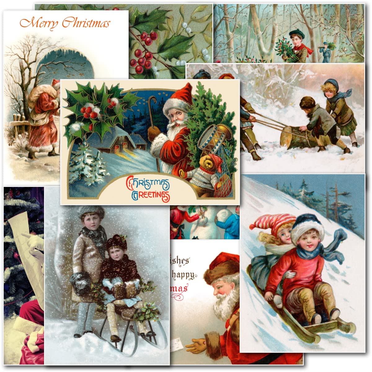 Printable Victorian Cards The Kindly Robin, Victorian Christmas Card'