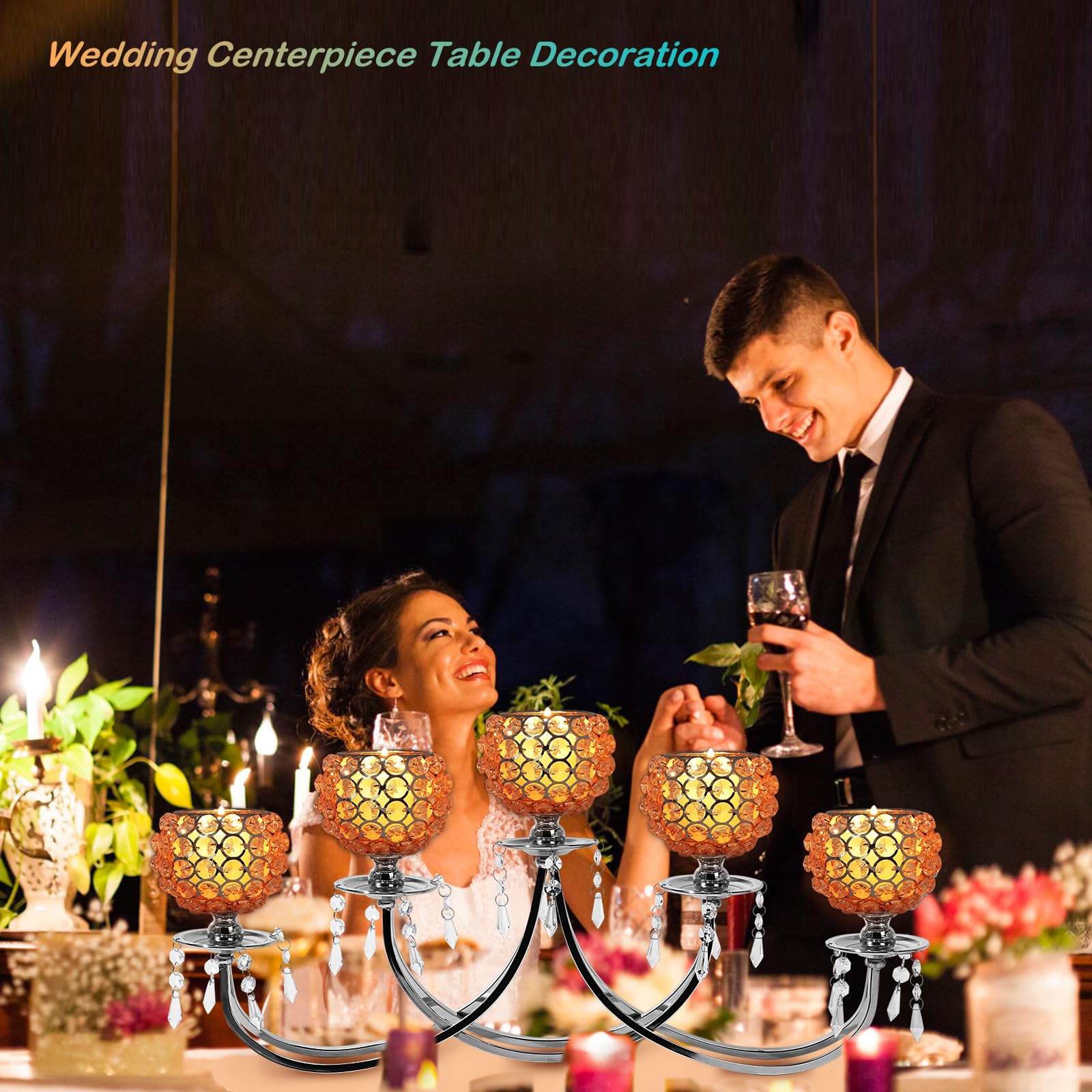Unique Bling Wedding Centerpieces