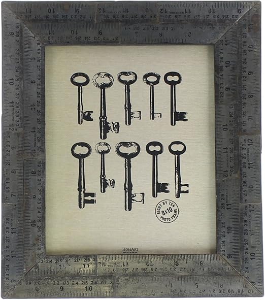Amazon.com - Homart Metal Ruler Photo Frame 8x10