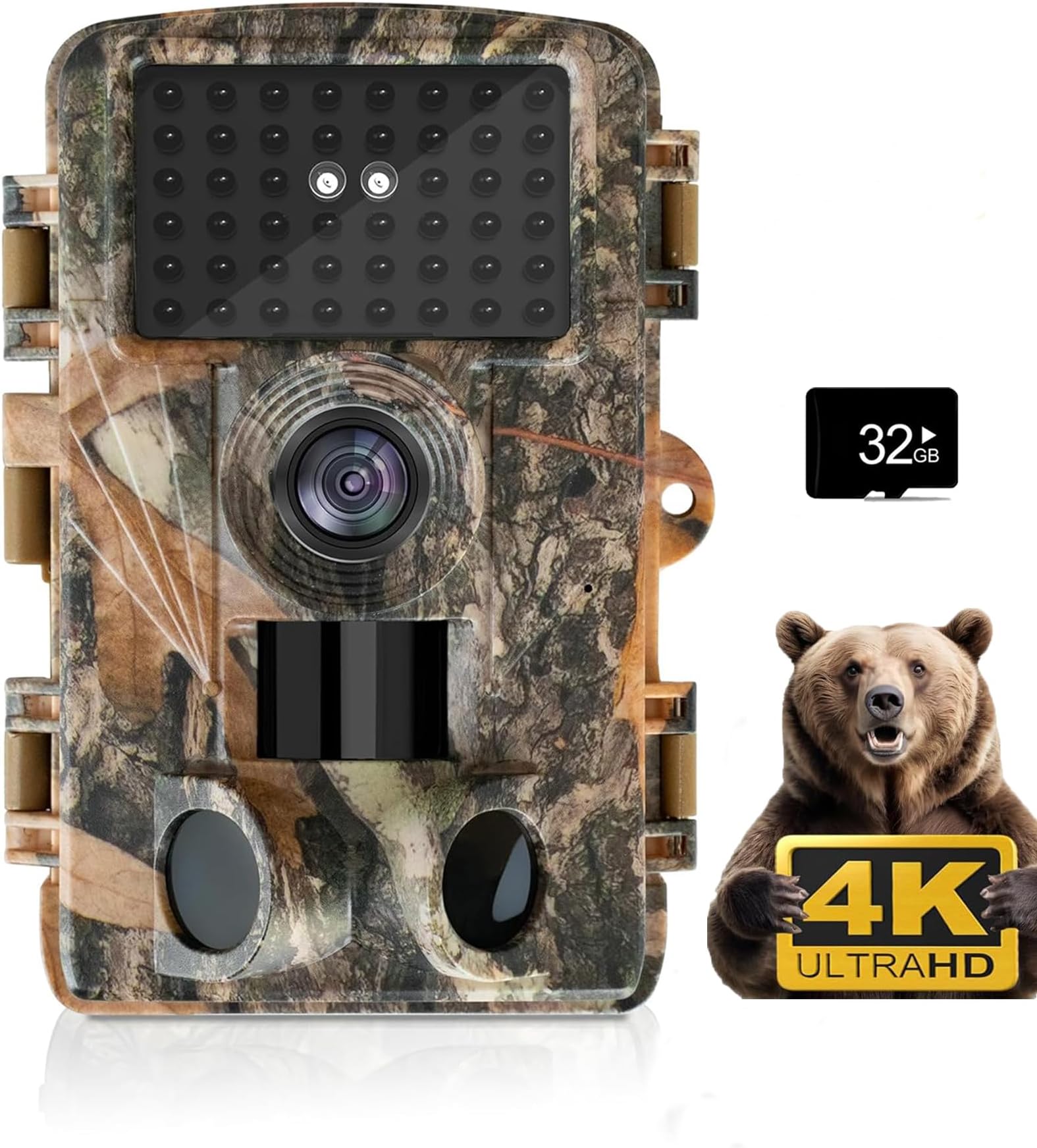 Amazon.com: Dargahou Trail Camera - 4K 48MP Game Camera with Night ...