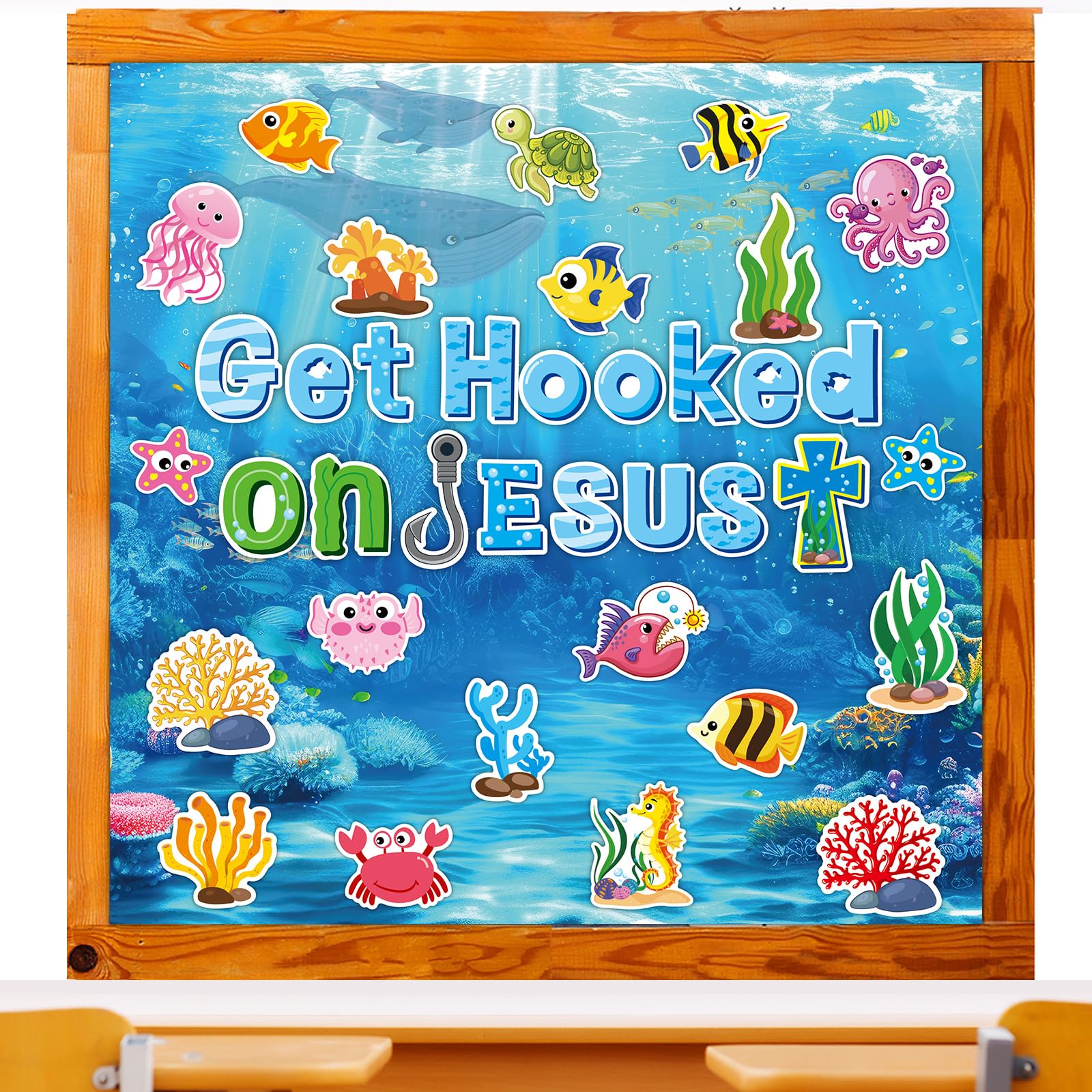 Snapklik.com : Gisgfim Ocean Themed Religious Under The Sea Fish ...