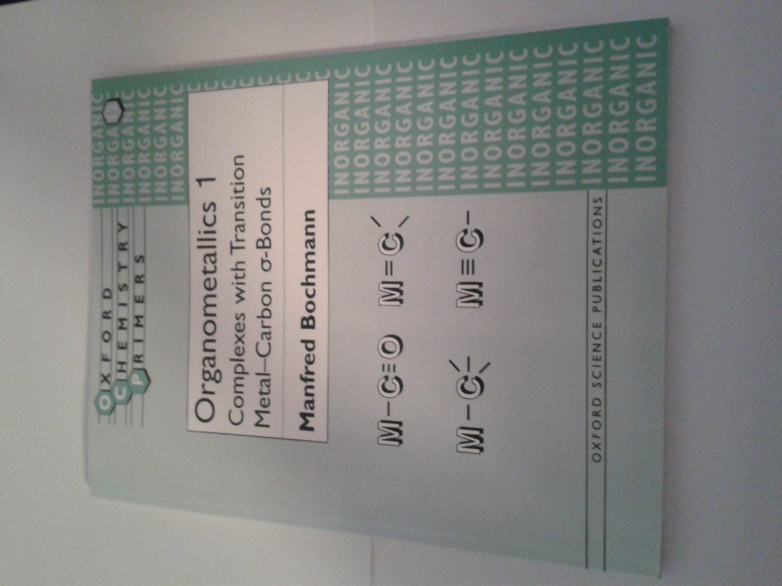 Amazon.com: Organometallics 1: Complexes with Transition Metal-Carbon ...