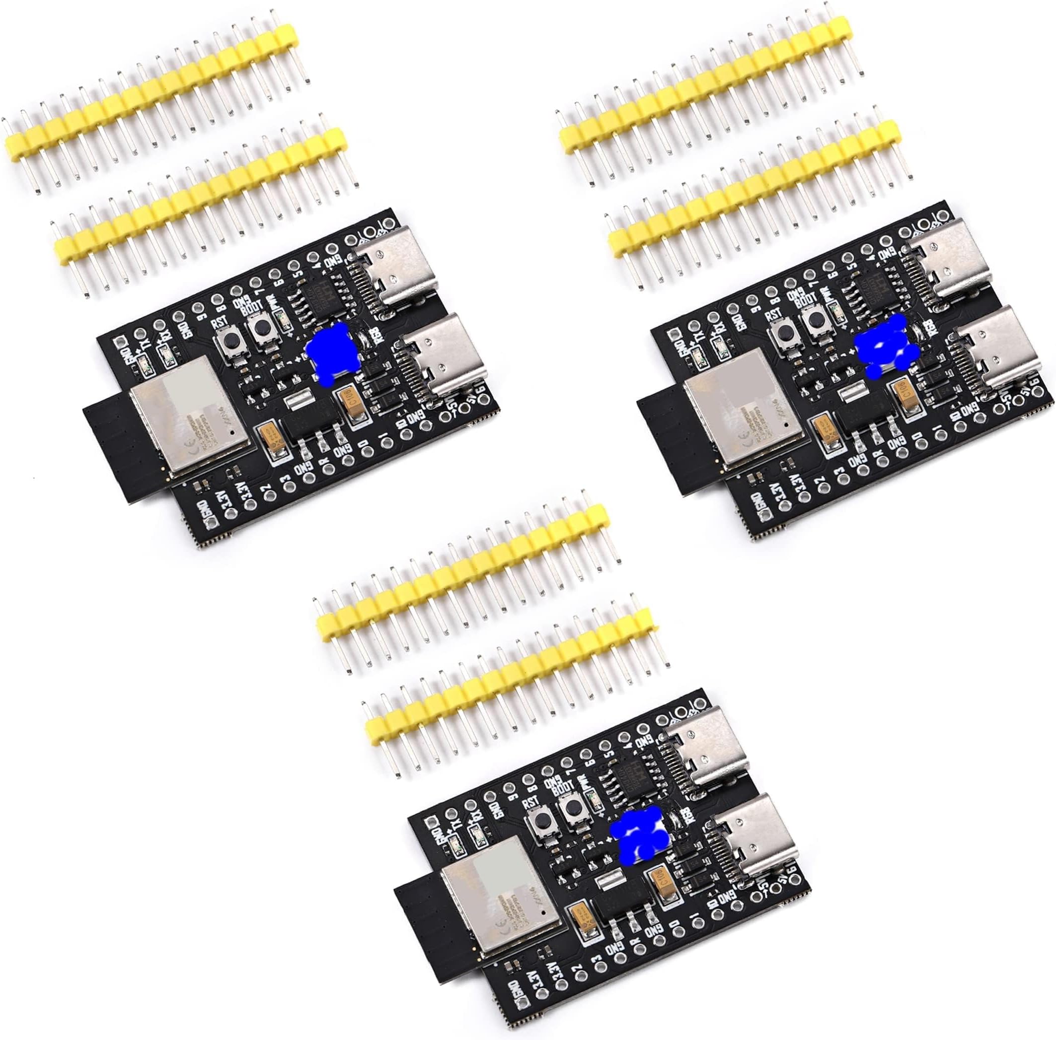 Amazon.com: Teyleten Robot ESP32-C3 Development Board ESP32 Supermini Development Board ESP32 ...