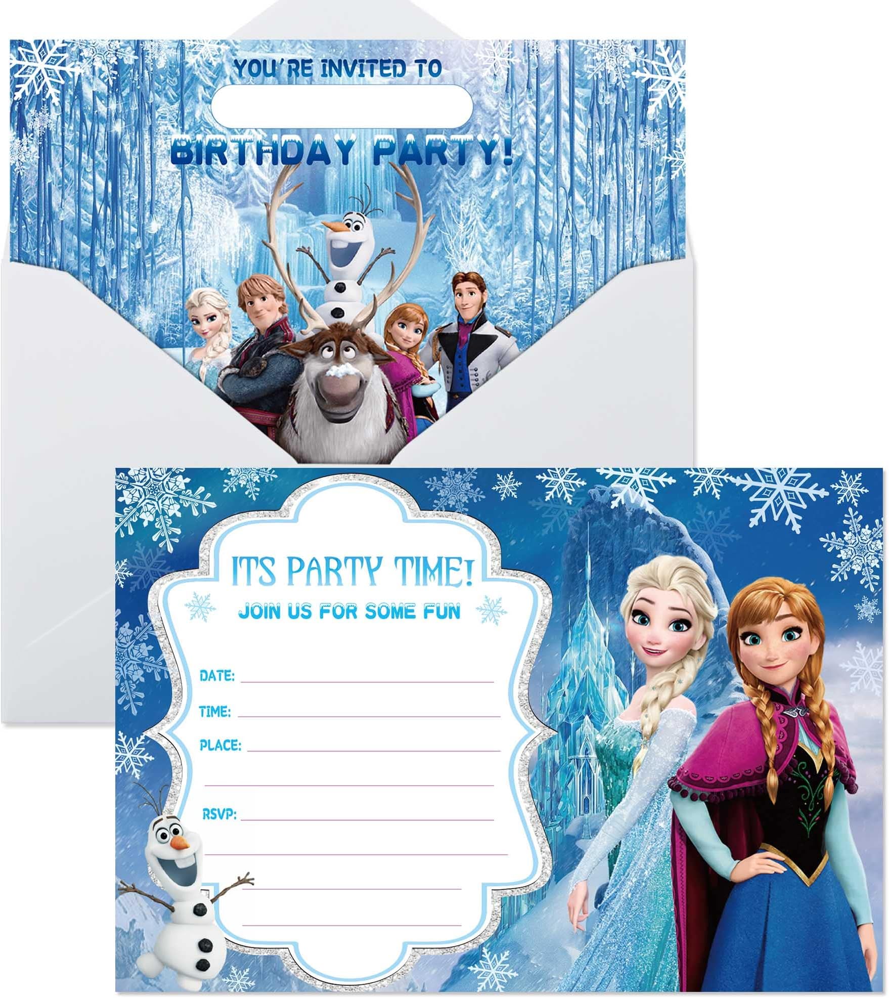 Amazon.com : 24 Pcs Birthday Party Invitations, Birthday Invitation ...