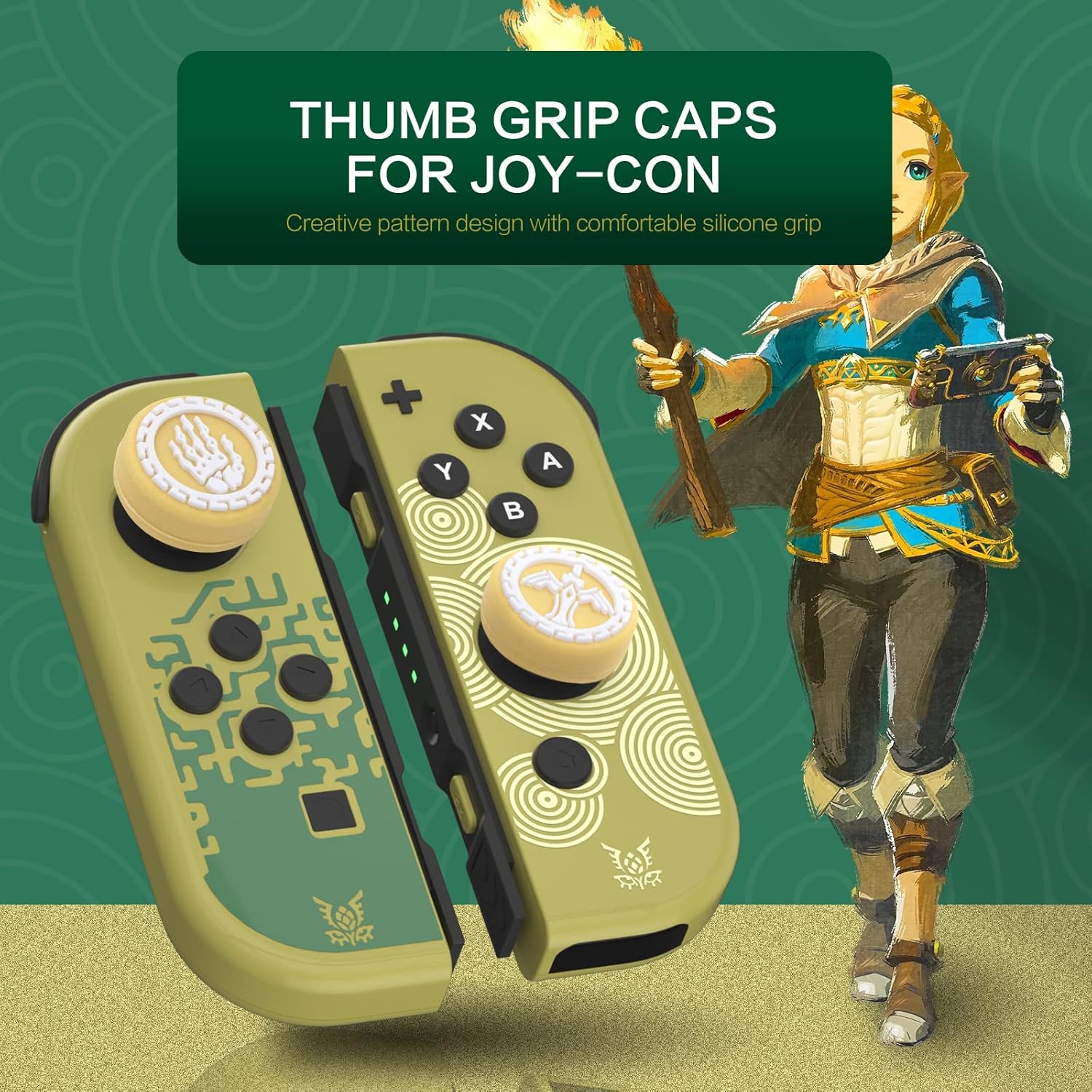 Nintendo Switch Thumb Grips Zelda, Nintendo Switch Tears of The Kingdom ...