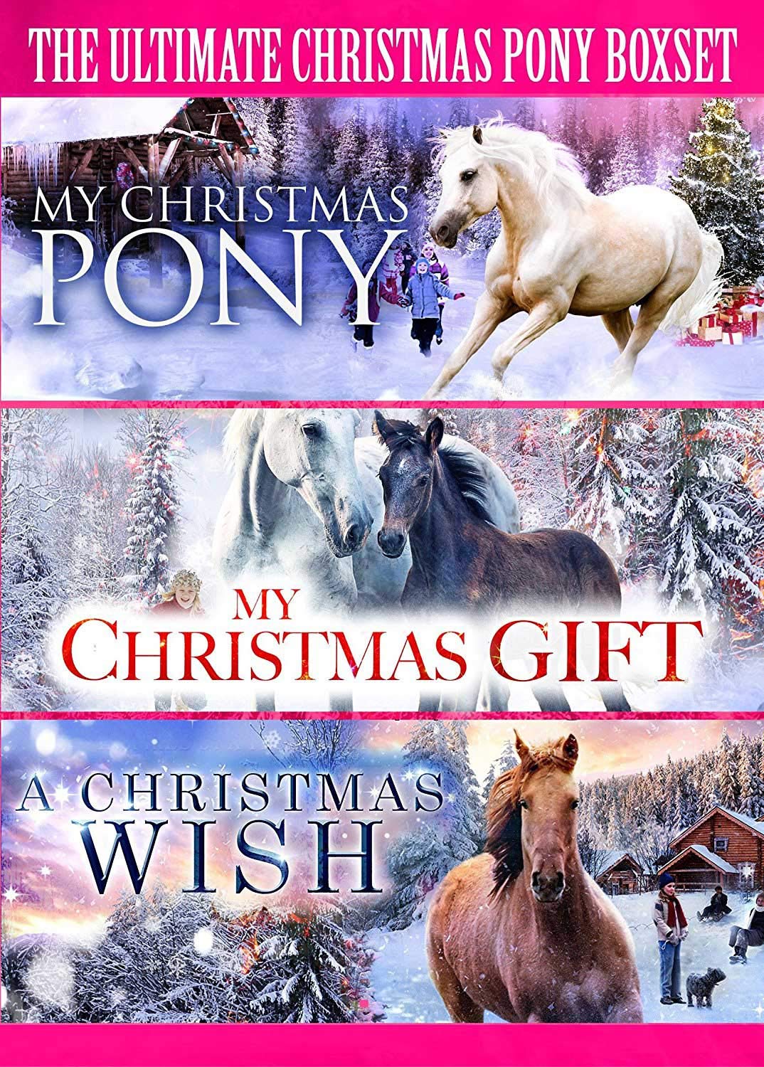 The Christmas Pony Boxset [DVD]: Amazon.co.uk: Krista Allen, Nadine ...