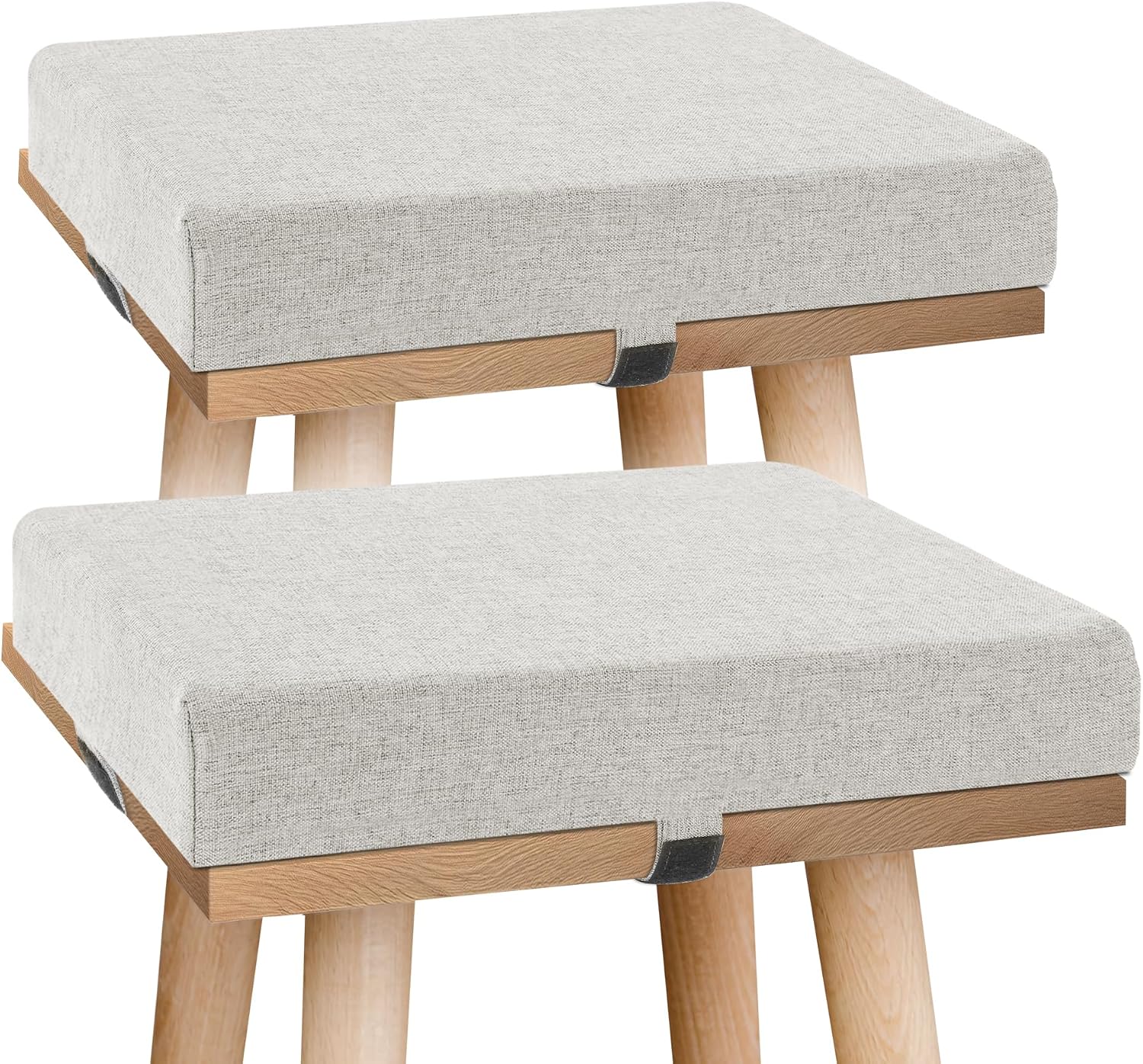 Amazon.com: BALAPET Set of 2 Thicken Bench Stool Cushion,Comfort Bar ...