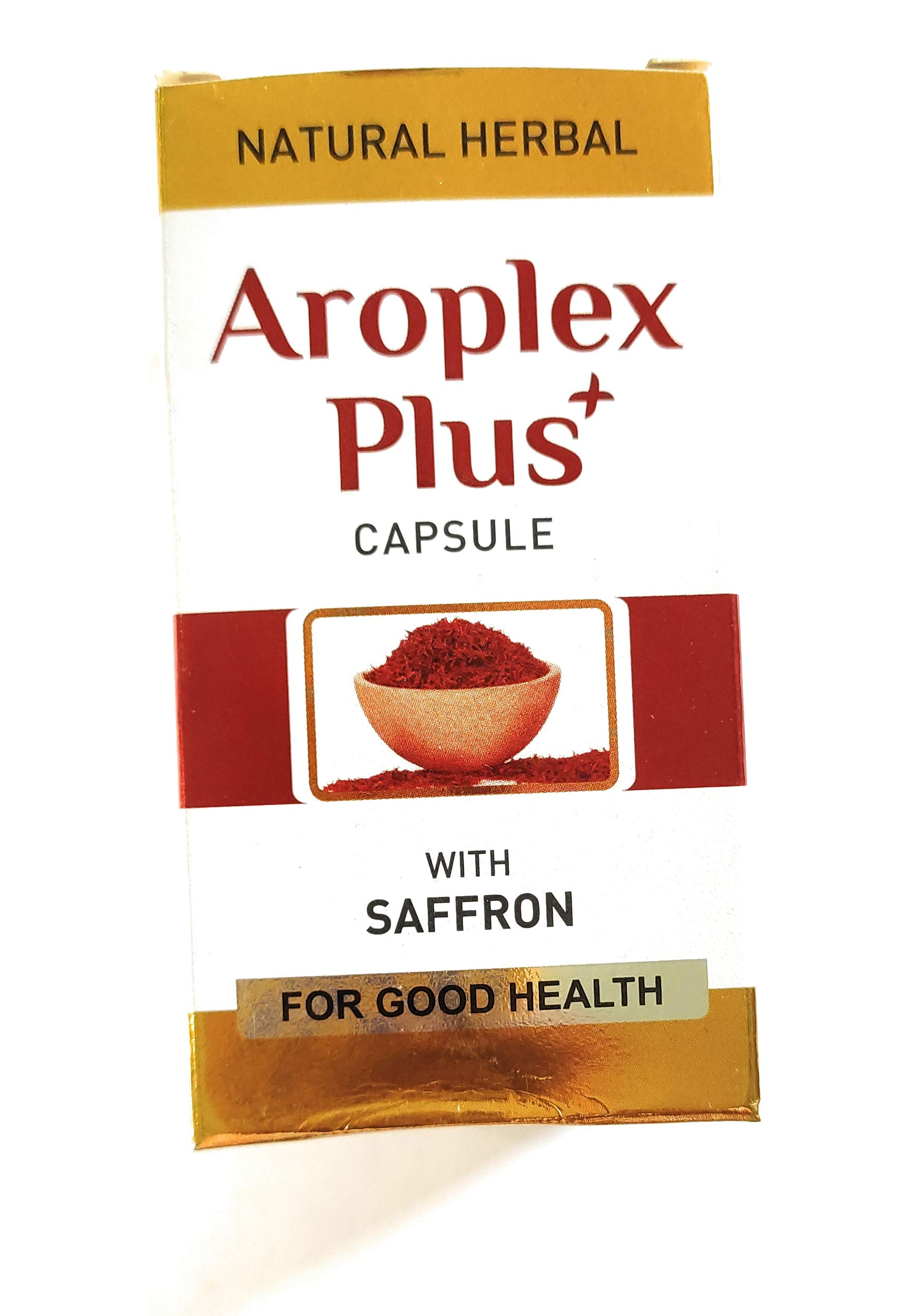 Buy Altos Aroplex Plus with saffron 100% Natural herbal 30 capsules ...