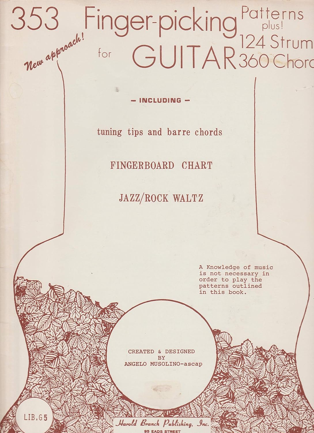 353 Finger-picking Patterns for Guitar Plus! 124 Strums 360 Chords ...