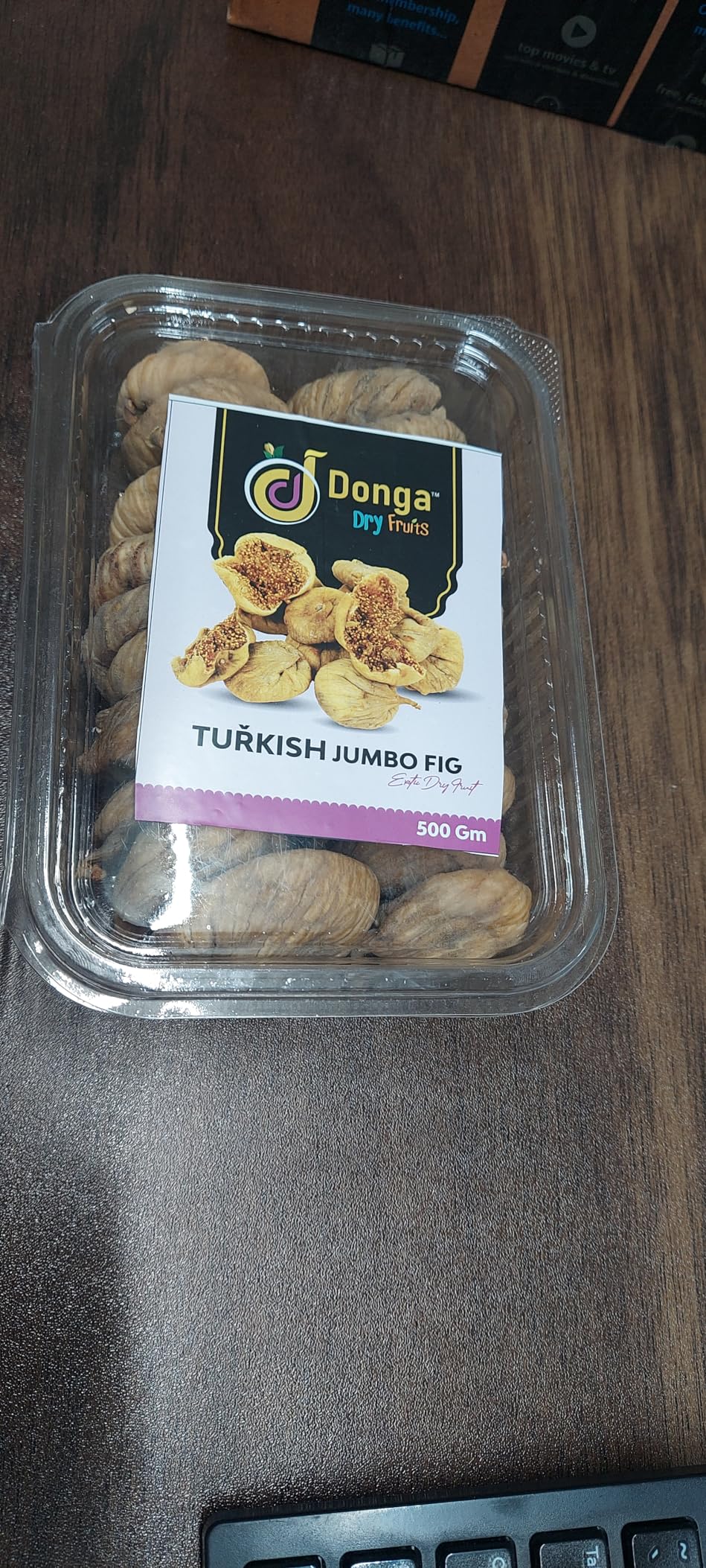 DONGA DRY FRUITS Healthy Dry Fruit Dried Figs Soft Anjeer (250 Grm ...