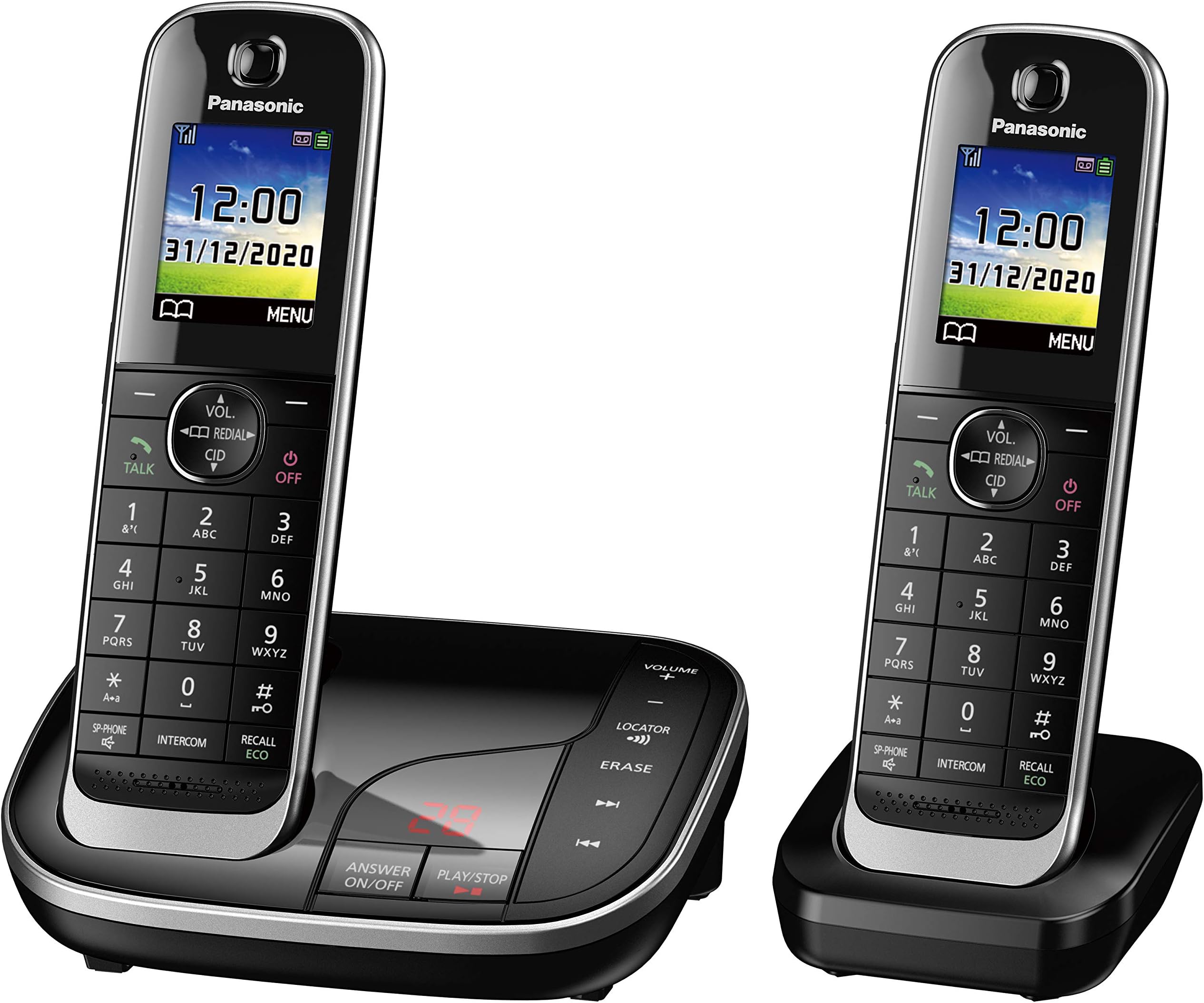 Panasonic KX-TGJ322EB Landline Phone Cordless, House phones, Nuisance ...