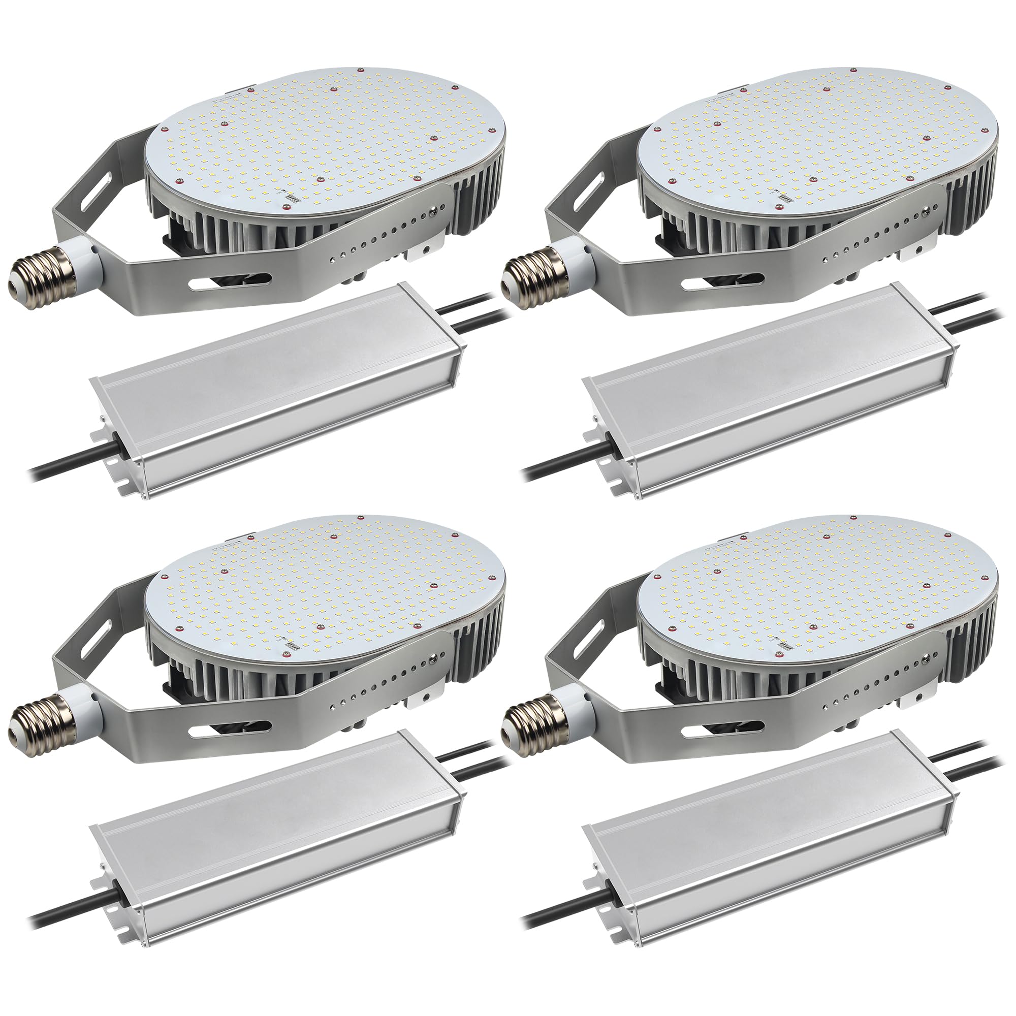 120W LED Shoebox Retrofit Kit, E39/E26 Base, Replace 250-400W High Bay ...