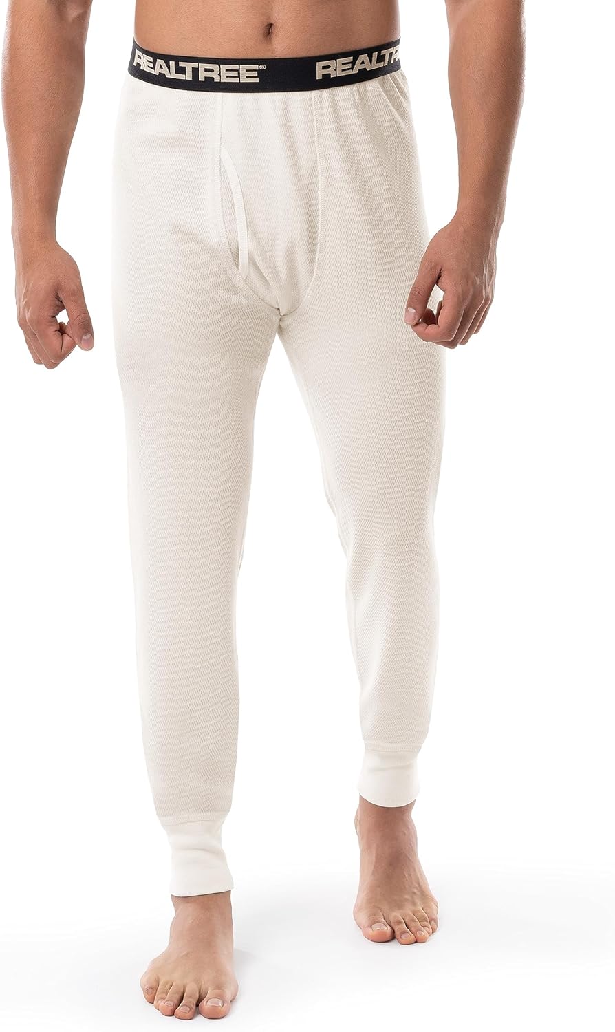 Realtree Men's Heavyweight Cotton Polyester Thermal Long Johns ...