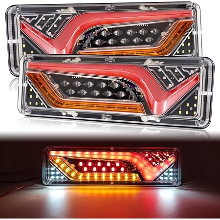 Amazon.com: LED Truck Tail Lights, 57LED Truck Led Tail Light, Truck ...