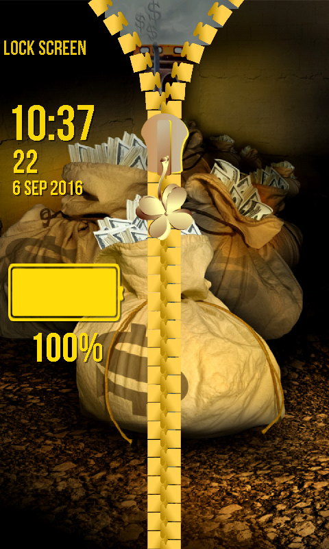 Money Zipper Lock Screen:Amazon.com:Appstore for Android
