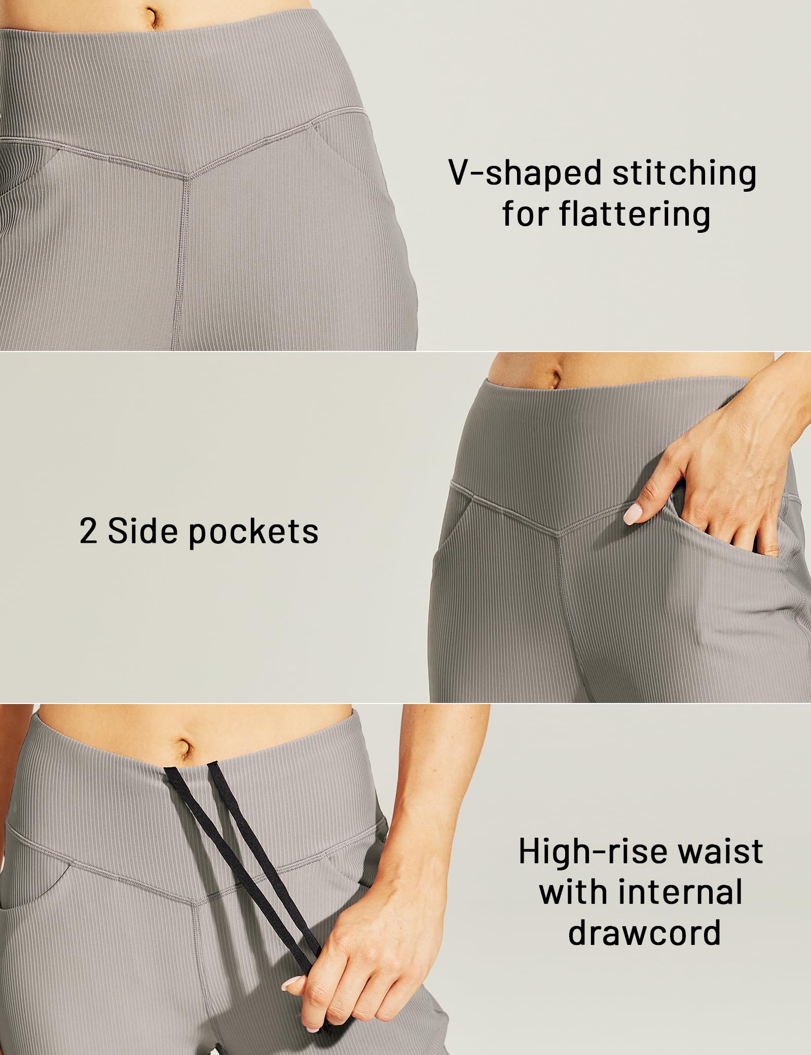 Snapklik.com : MIER Womens Bootcut Yoga Pants Tummy Control Workout Non ...