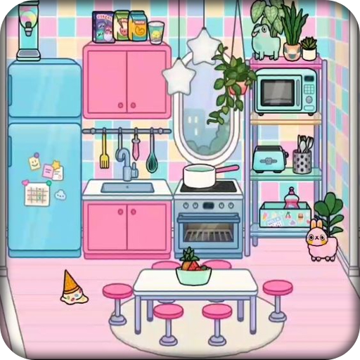 Neon Rainbow House for Toca Boca - App on Amazon Appstore