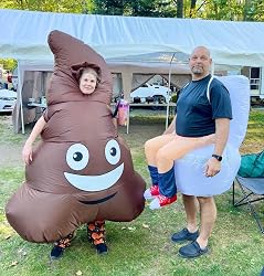 Amazon.com: Inflatable Poop Costume, Brown : Clothing, Shoes & Jewelry