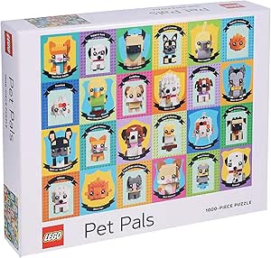 Amazon.com: Lego Pet Pals 1000-Piece Jigsaw Puzzle : LEGO