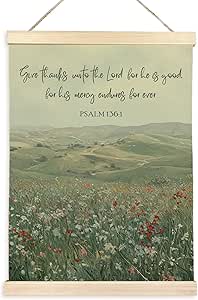Amazon.com: CGBHW Vintage Christian Poster Hanger Frame 12x16 ...