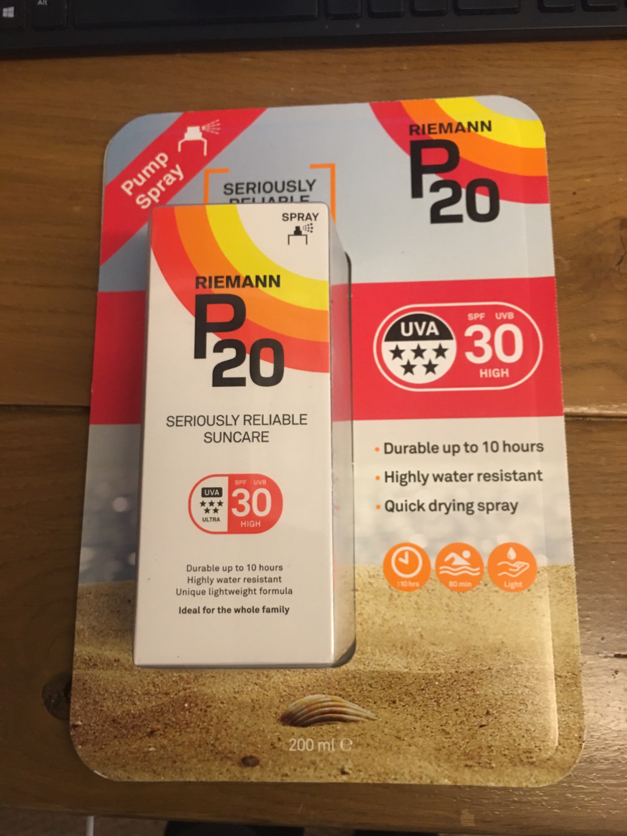Riemann P20 Once a Day Sun Protection Spray SPF 30 High 200ml : Amazon ...