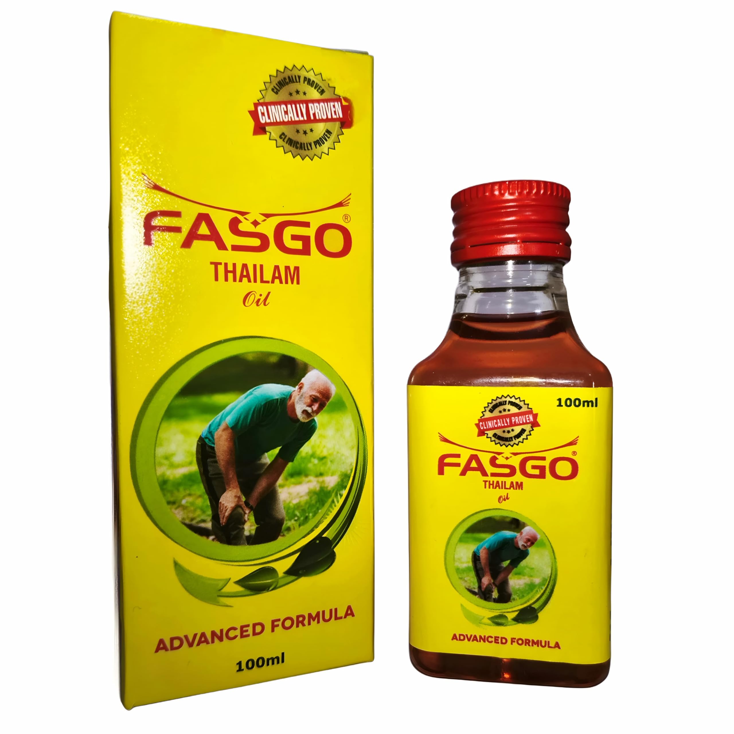 FASGO Ayurvedic Thailam 100ml | Fast Relief from Pain, Swelling ...