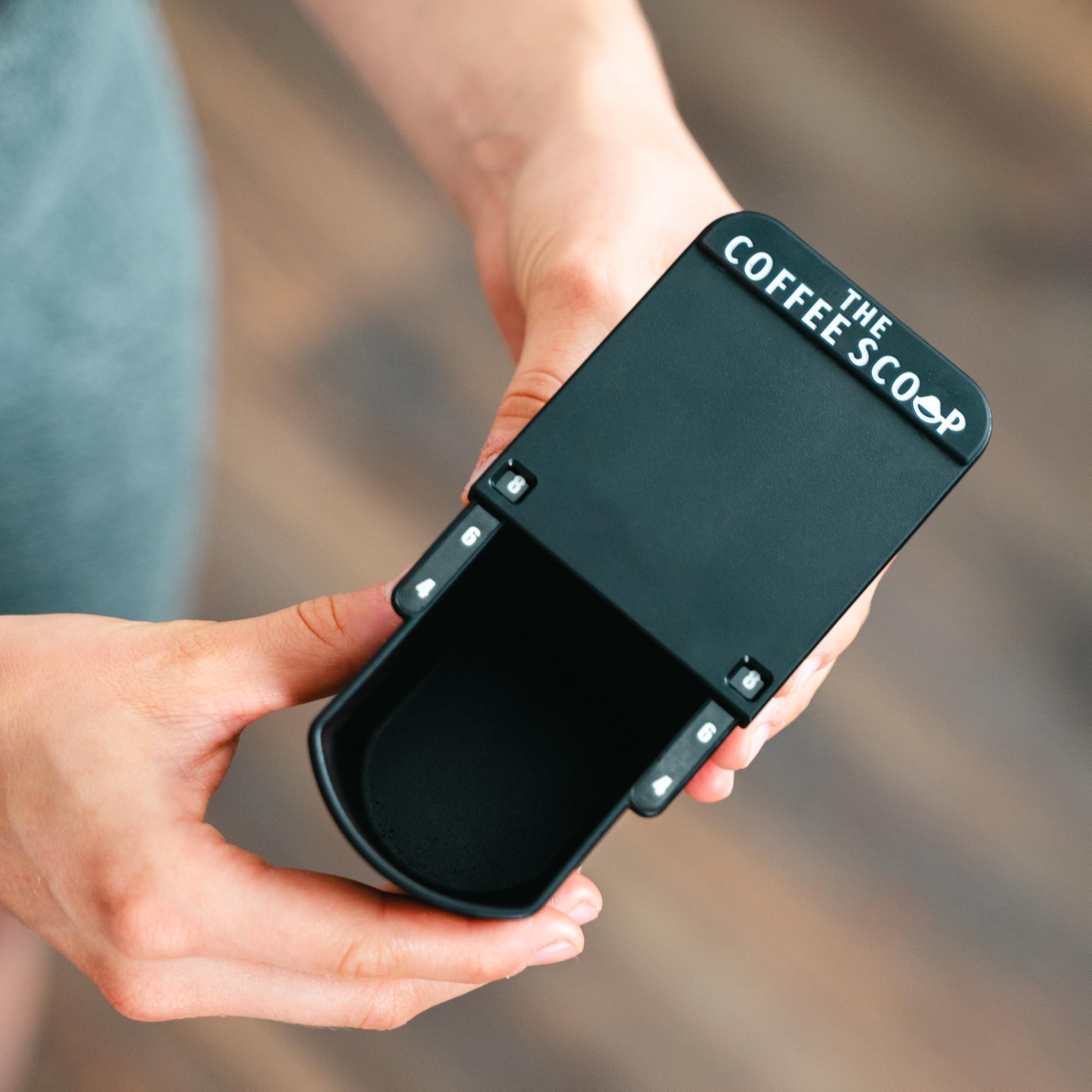 Amazon.com: The First All In One Adjustable Coffee Scoop: Home & Kitchen