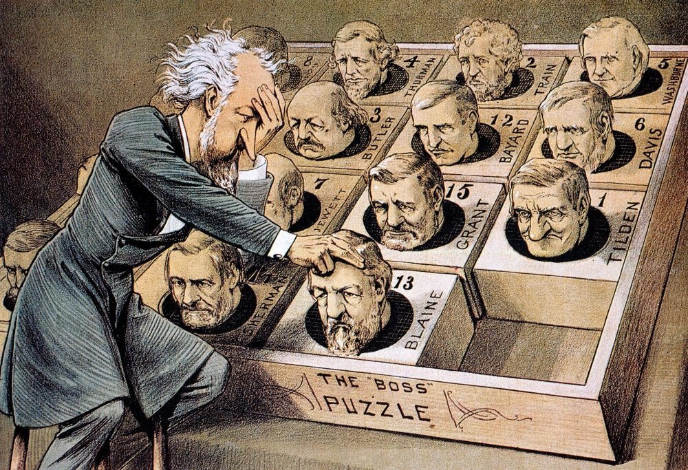 Gilded Age Political Cartoon